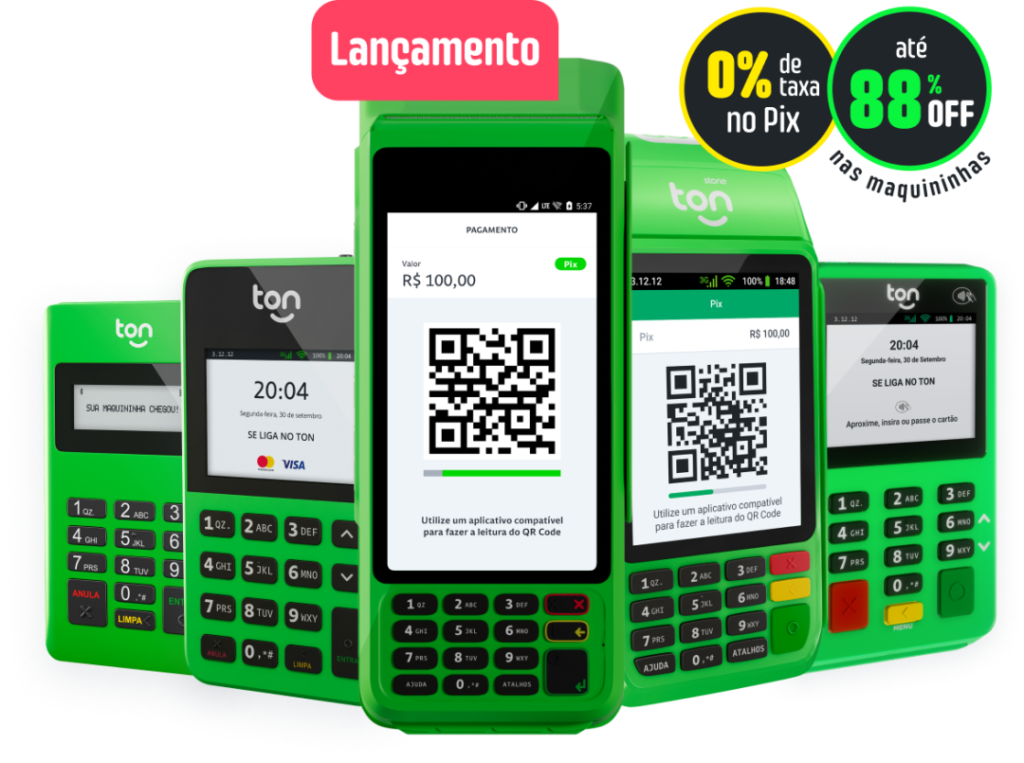 Ton Maquininha - Maquininha Ton - Ton Brother, GigaTon, MegaTon e Ton ...